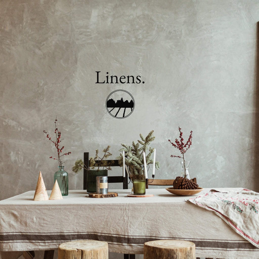 Linens. – EdgeWood Farm